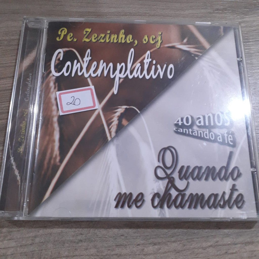 CD Pe. Zezinho, SCJ - Contemplativo | Shopee Brasil