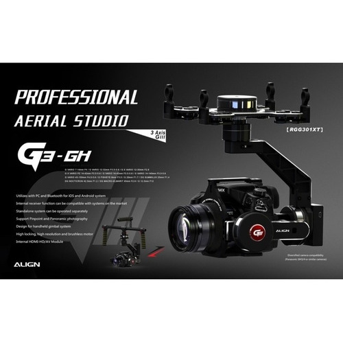 Gimbal Mr Align Gimbal G3-gh 3 Axis Rgg301xt | Shopee Brasil