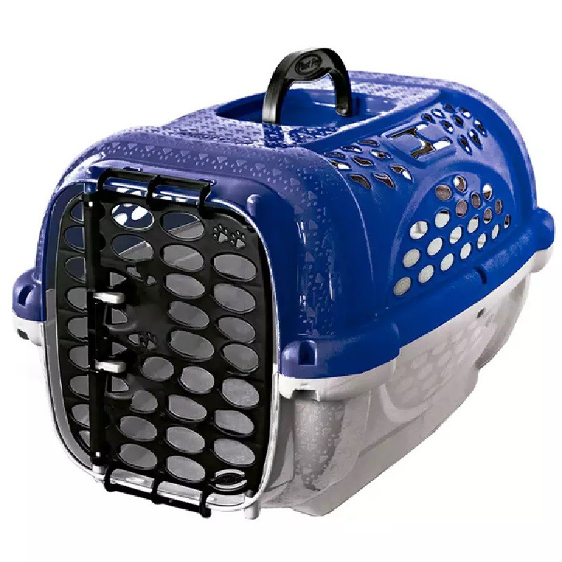 Caixa de transporte N 2 azul Panther para cães e gatos | Shopee Brasil