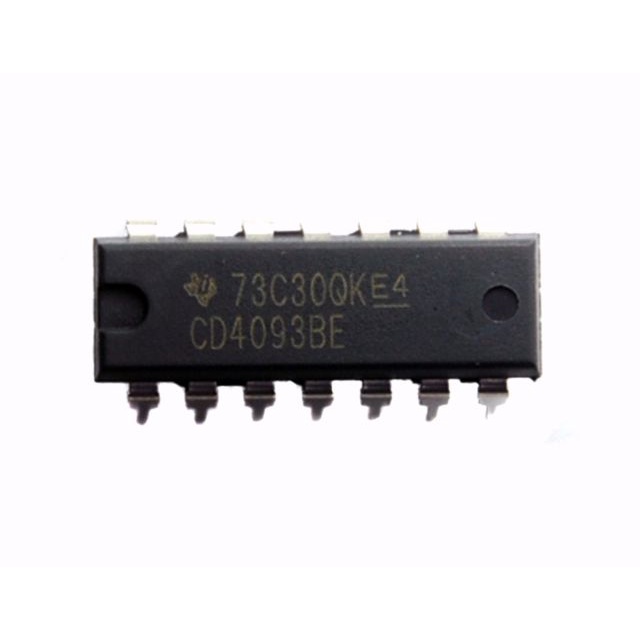 Cd4093 Circuito Integrado Cd4093Be Para Projetos - 10 Peças | Shopee Brasil