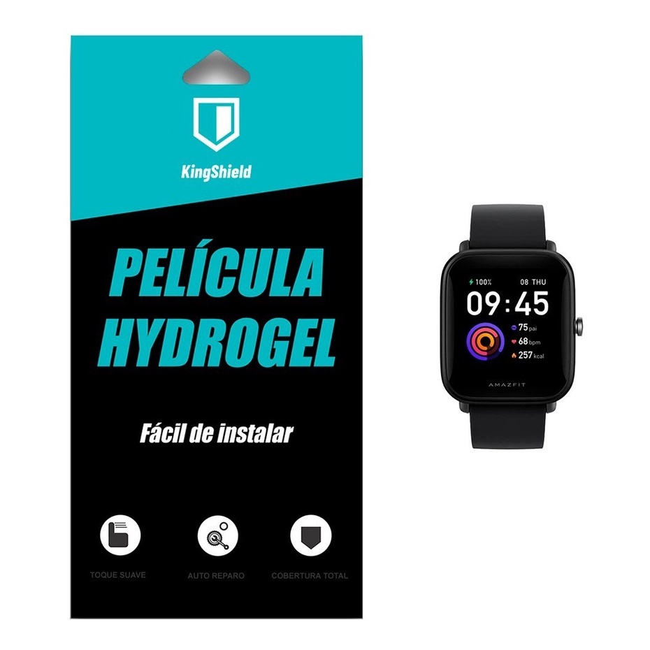 Película Xiaomi Amazfit Bip U Kingshield (3x Unid Tela) | Shopee Brasil