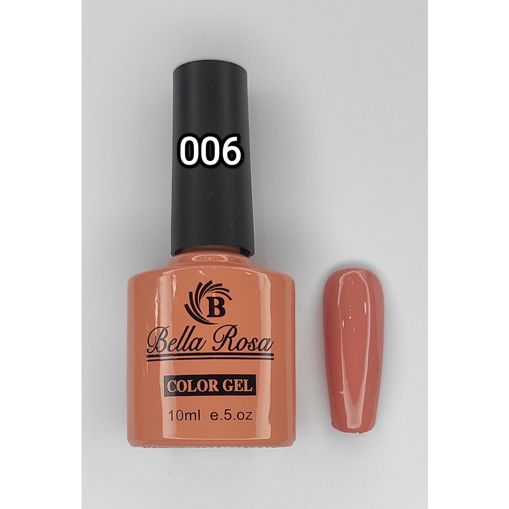 Esmalte em Gel Bella Rosa de 10ml Led Uv Cores Preto Branco Vermelho ...