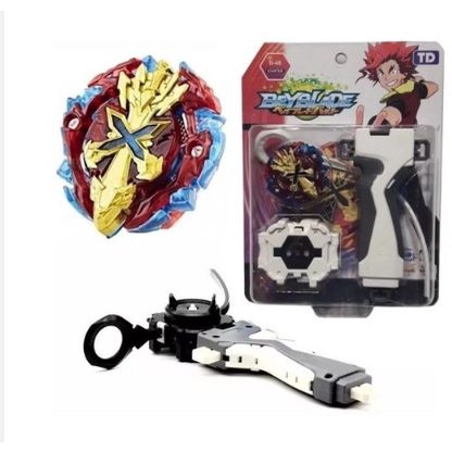 Beyblade B 48 XENO XCALIBUR M. I. Ferro Com Lançador E Grip | Shopee Brasil