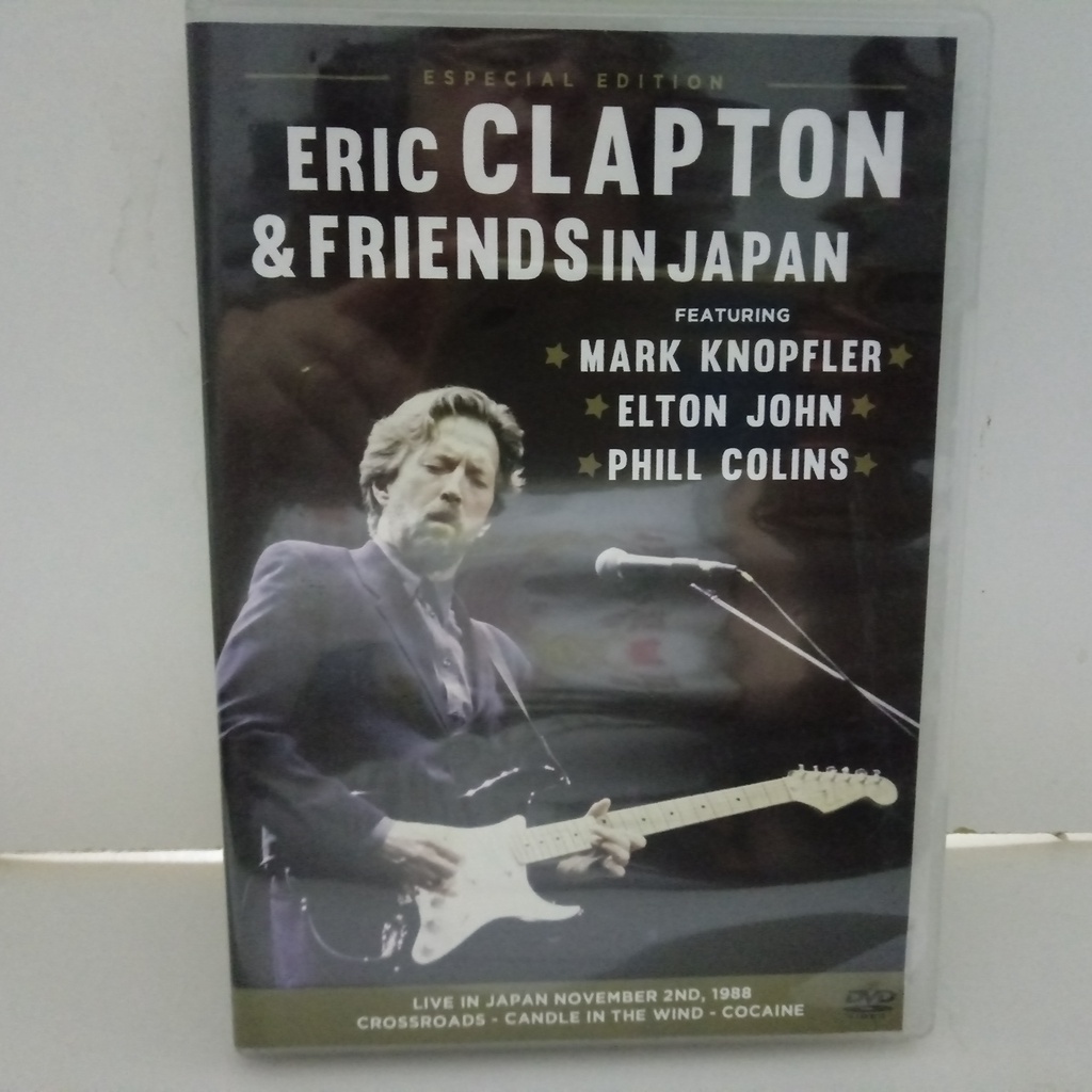 Dvd Original Eric Clapton & Friends In Japan 1988/A295 | Shopee Brasil