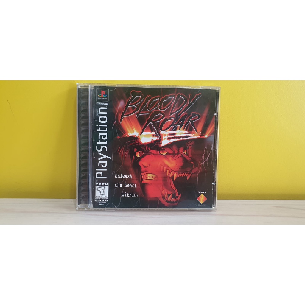 Bloody Roar - PS1 - Original - Completo! | Shopee Brasil