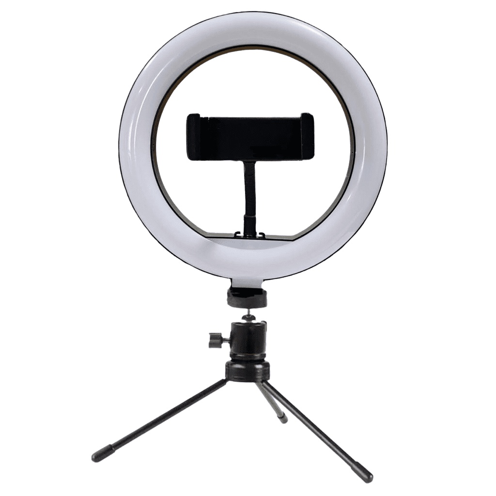 Ring light iluminador led 8 polegadas (20 cm) | Shopee Brasil