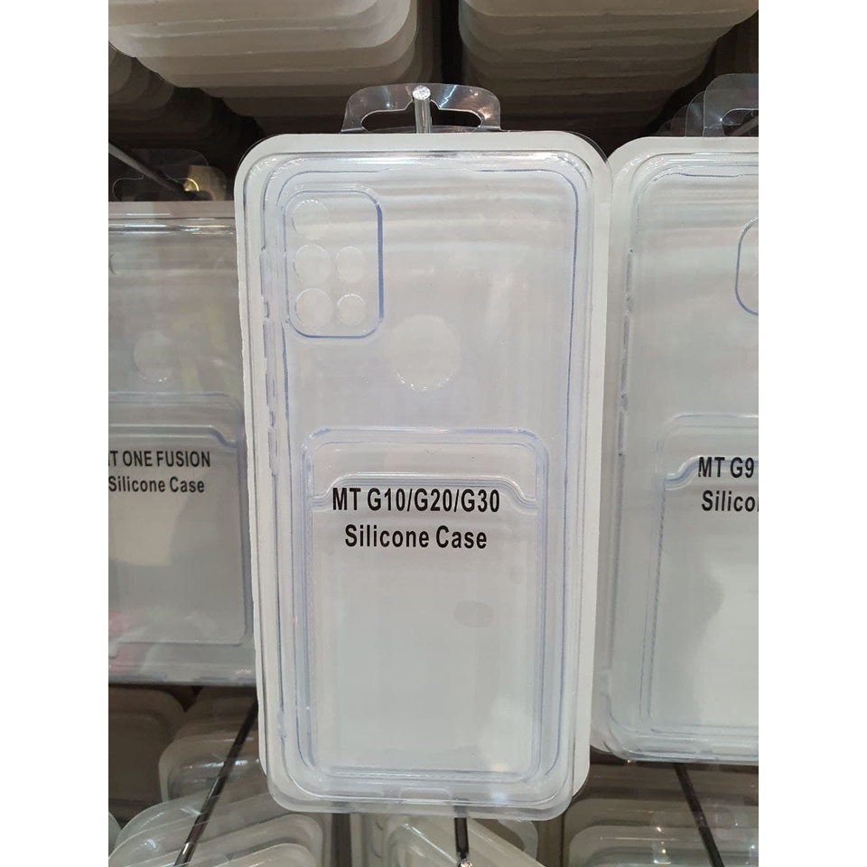 Capa Case Anti Impacto TPU TRANSPARENTE PORTA CARTÃO ACRÍLICO MOTOROLA G10 G20 G30 MOTOROLA ONE ...