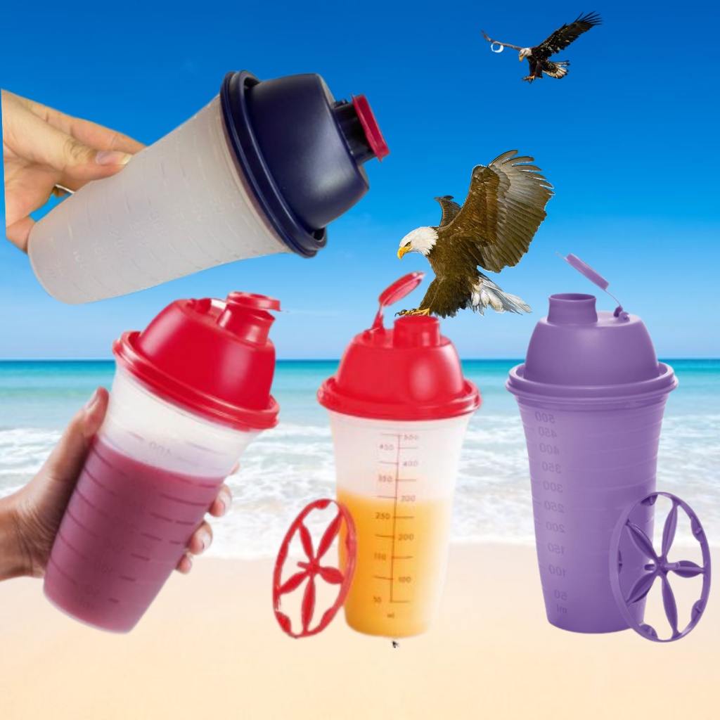 Tupperware Quick Shake 500ml - Shakeira/Coqueteleira/Copo de Medida ...