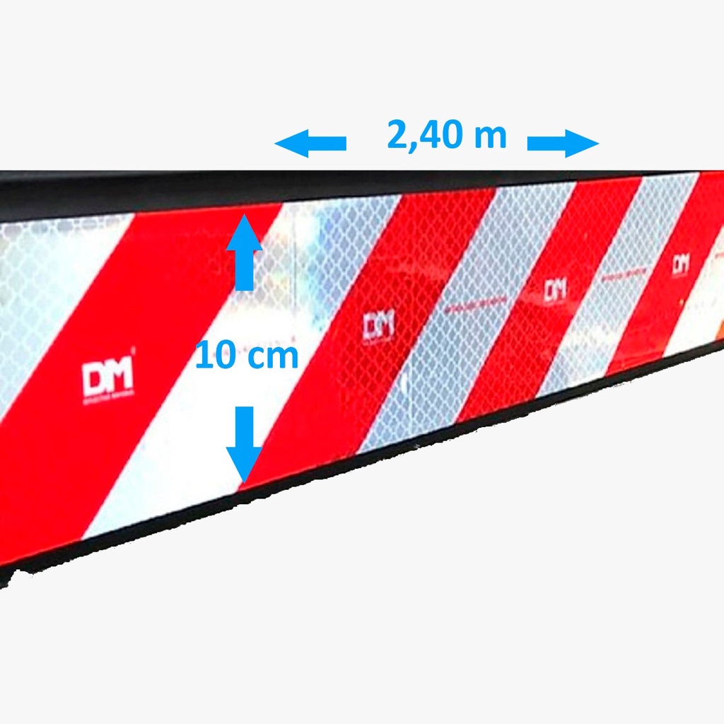 Faixa Refletiva Parachoque DM Caminhão / Carreta (Padrão 3m) | Shopee Brasil