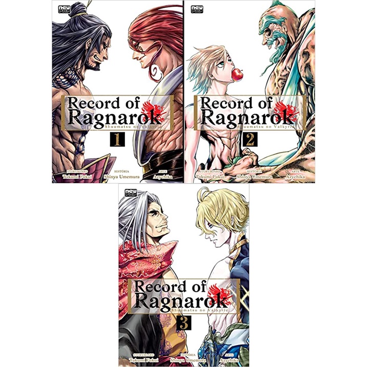 Kit Record of Ragnarok: Vol. 1, 2 e 3 | Shopee Brasil
