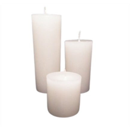 Vela Decorativa Conjunto com 3 Velas Redondas | Shopee Brasil