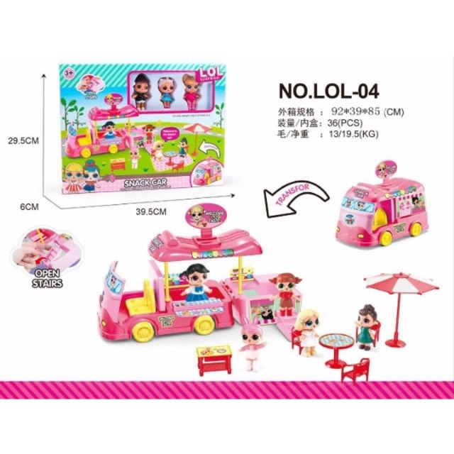 Lol snack cars | Shopee Brasil