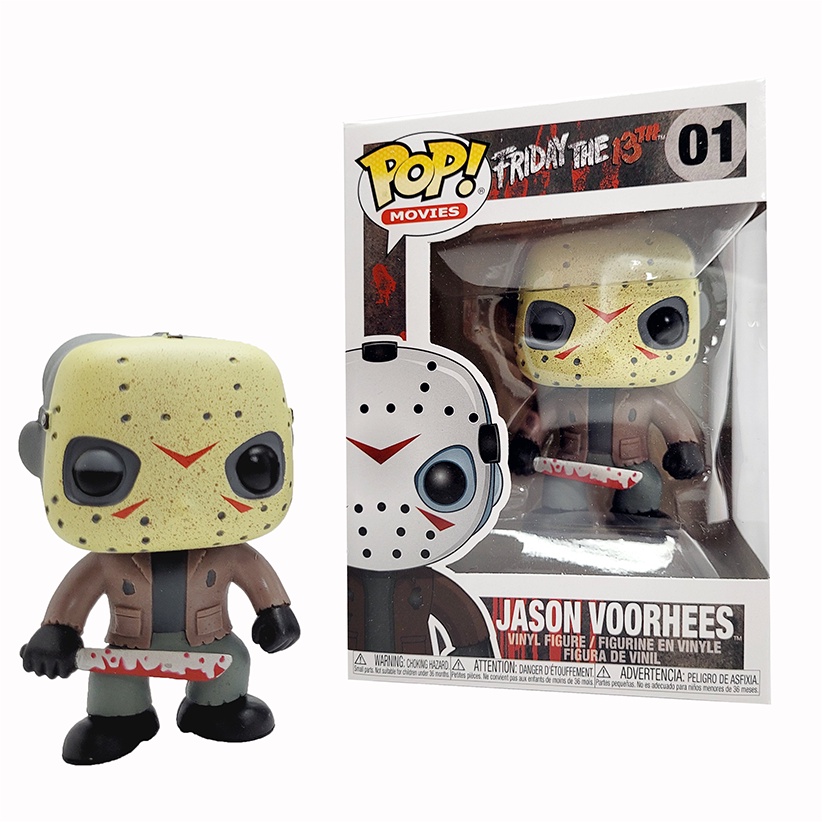 Funko Pop! Jason Voorhees - 01 / Friday the 13th | Shopee Brasil