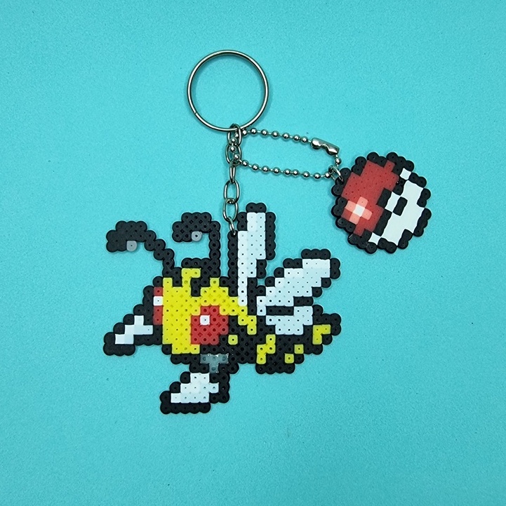 Chaveiro/ Ímã/ Pin/ Bottom Beedrill - Pokémon - Pixel Art/ Pixel Arte ...
