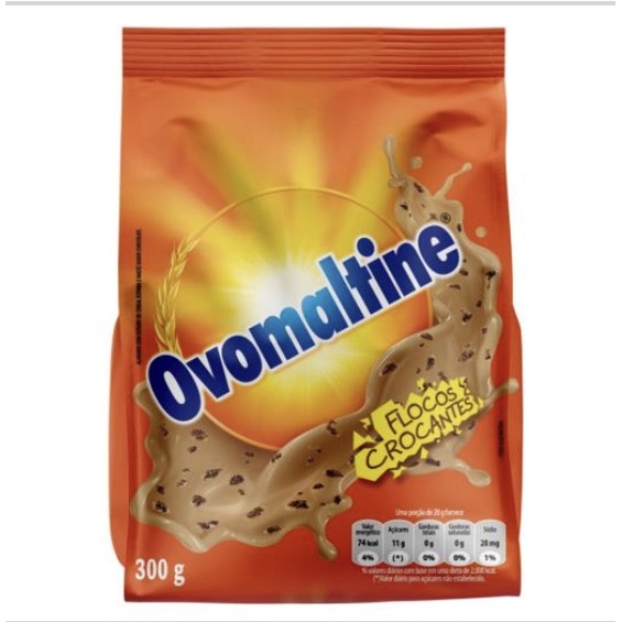 Achocolatado Flocos Crocantes Chocolate Ovo Maltine Pacote. | Shopee Brasil