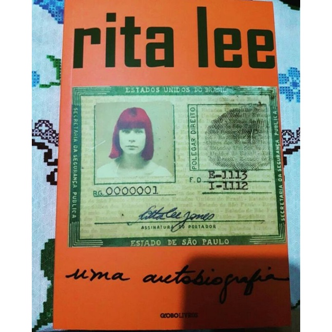 Livro autobiografia Rita Lee | Shopee Brasil