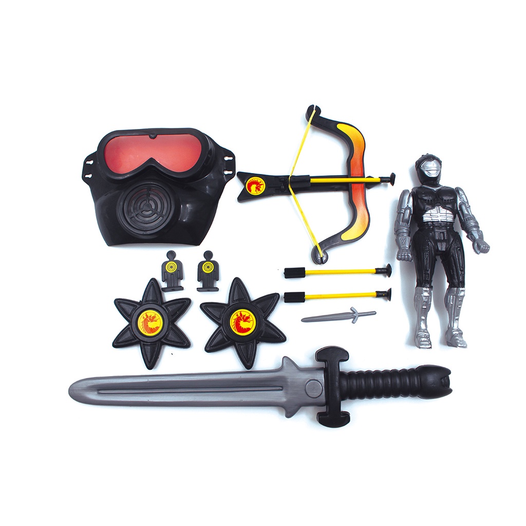 Kit Ninja Infantil Para Brincar Ninja Set Pica Pau | Shopee Brasil