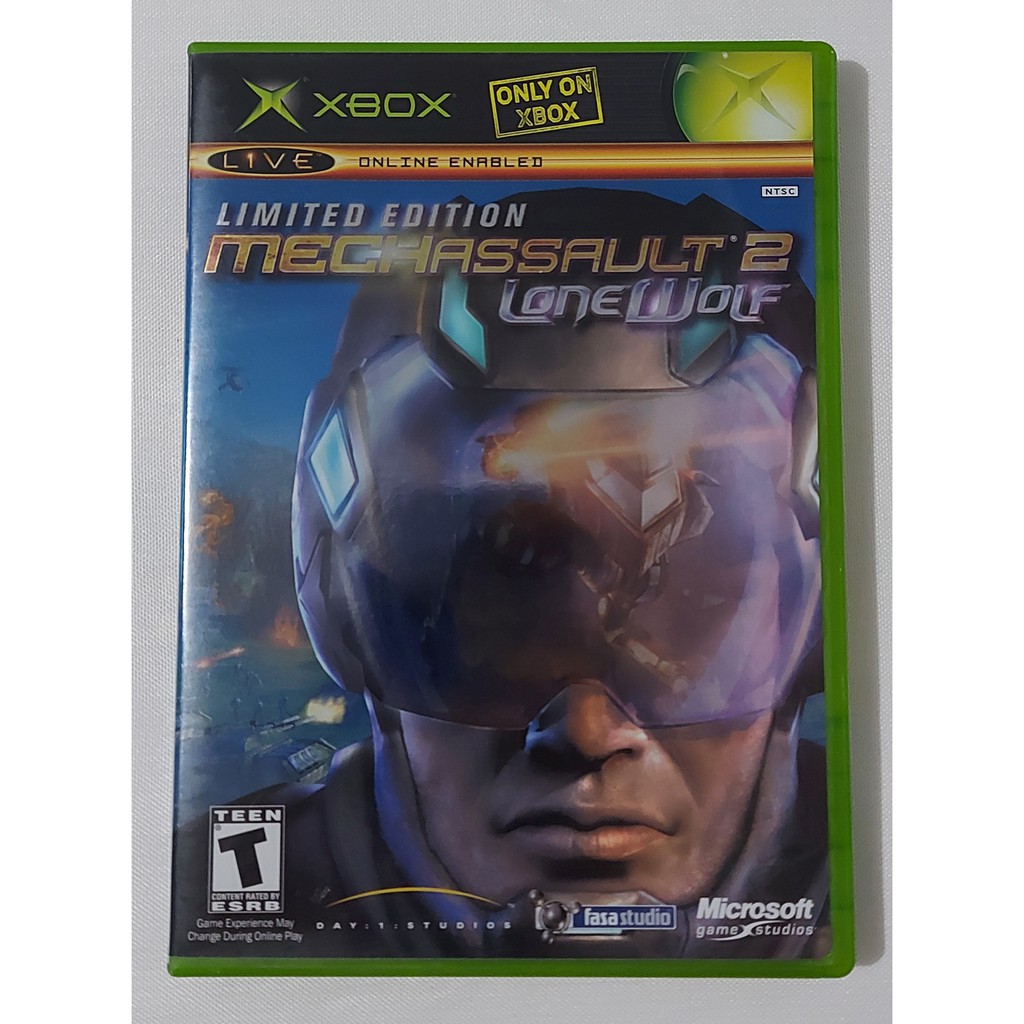 Mechassault 2 - Lone Wolf - Limited Edition para Xbox Clássico, Original, Americano, Completo ...