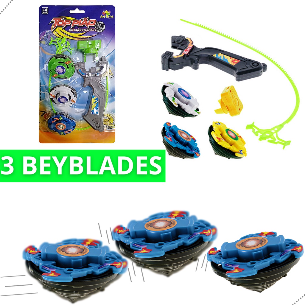Bleibleide Bayblade Burst Com Lançador Tornado Exclusivo | Shopee Brasil