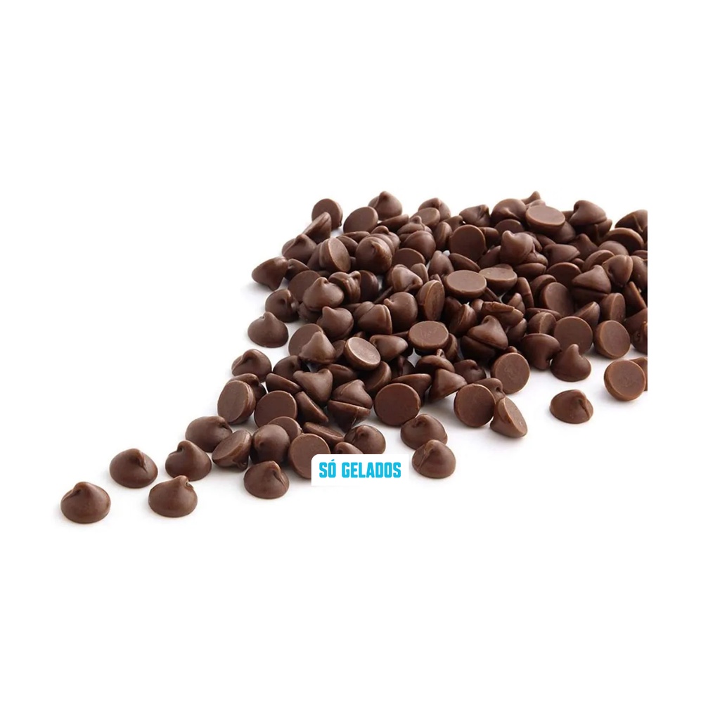 Gotas de Chocolate Ao Leite Forneável Confeito Chipshow Top Harald 1,010 kg (NÃO DERRETE) l ...