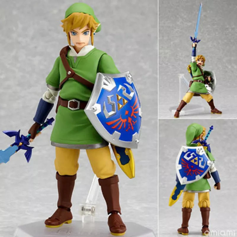 Figure Action Zelda Skyward Link Articulado Ocarina Of Time Majoras ...