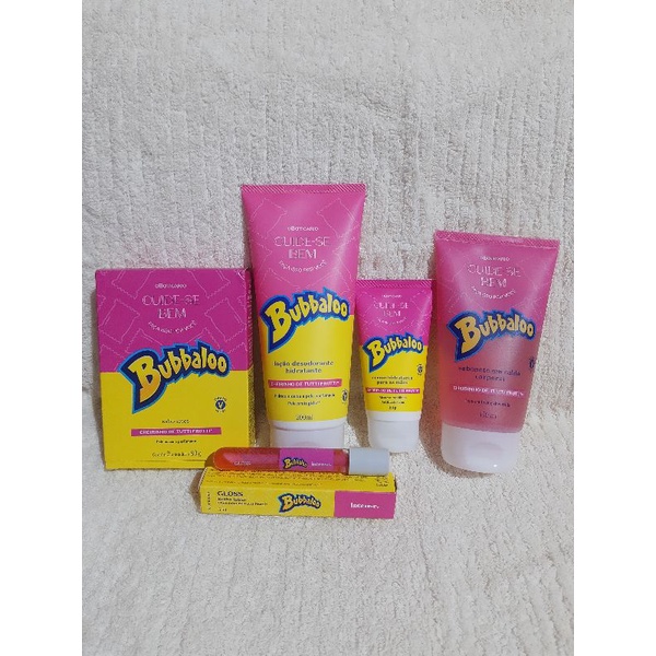 kit bubbaloo Tutti Frutti,com 5 produtos. | Shopee Brasil