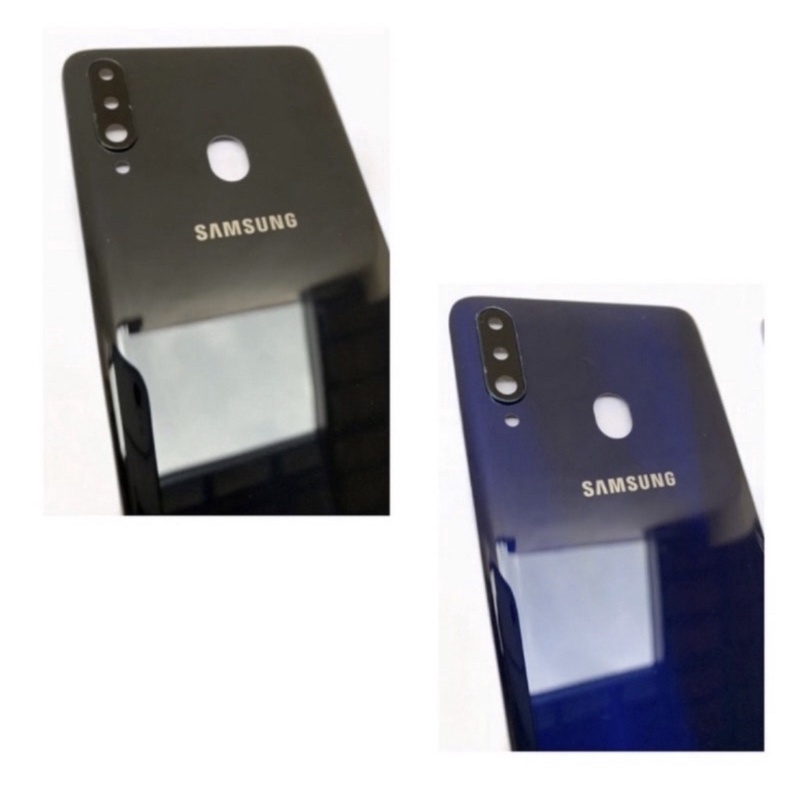 Tampa Traseira para Galaxy A20s com lente (envio rápido) | Shopee Brasil