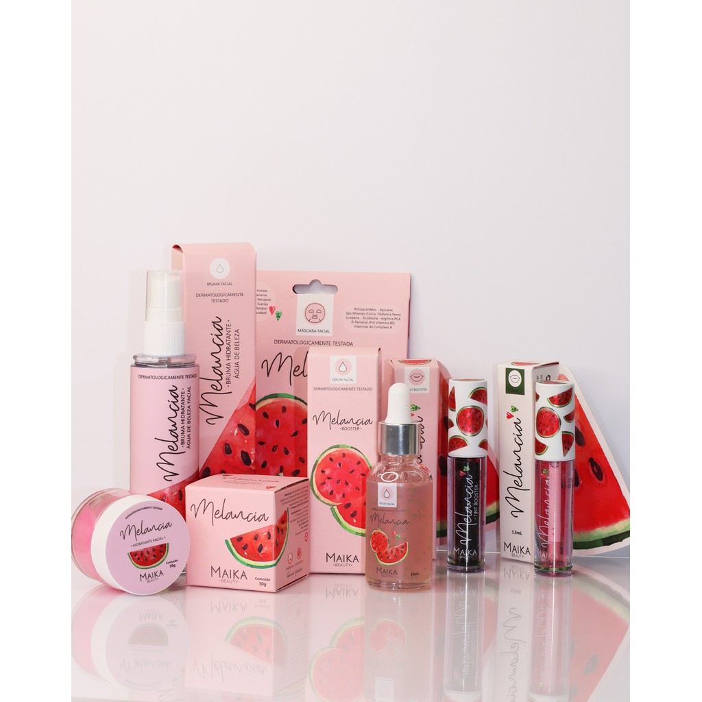 Kit 6 produtos Melancia - Maika Beauty | Shopee Brasil