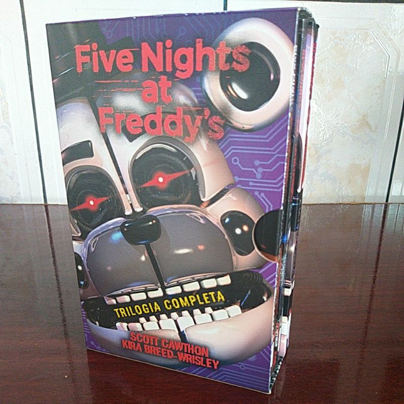 Five Nights at Freddy's Livros Trilogia Completa / FNAF Livros 1, 2, 3 ...