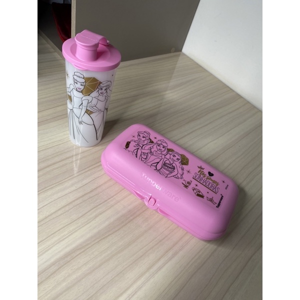 Kit princesas - copo + snack Tupperware | Shopee Brasil