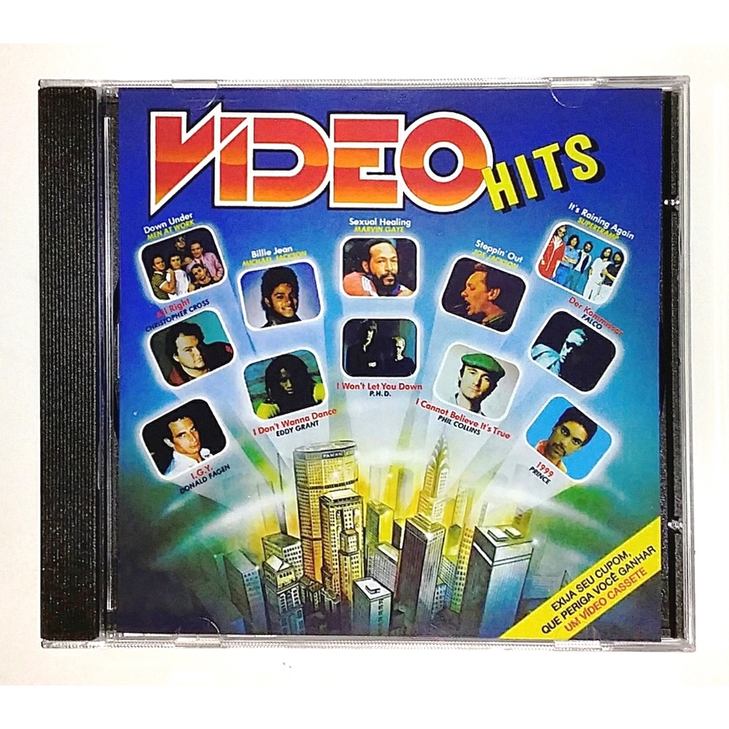 Cd Video Hits - Vol. 1 (1983) - REMASTERIZADO TRILHAS & AFINS | Shopee ...