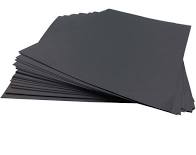 Papel Color Set A4 Preto 120g 210mmx 297mm | Shopee Brasil