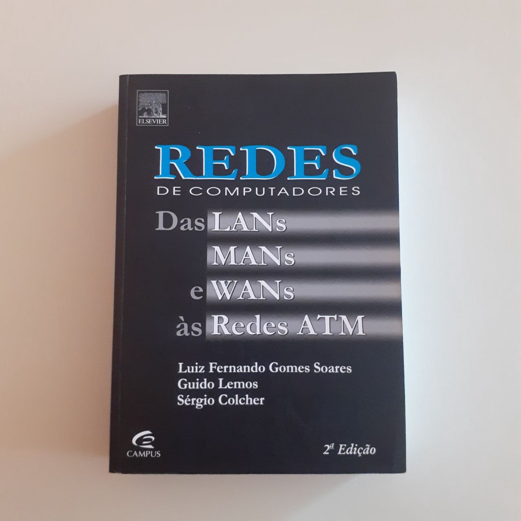 Livro Redes de Computadores Das LANs, MANs e WANs às Redes ATM | Shopee ...