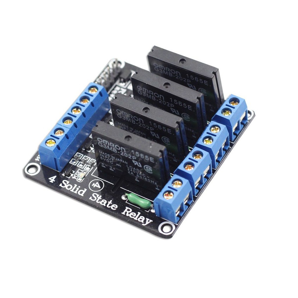 Rele Estado Solido Ssr 5V 2A 4 Canais Modulo Arduino Esp8266 | Shopee Brasil