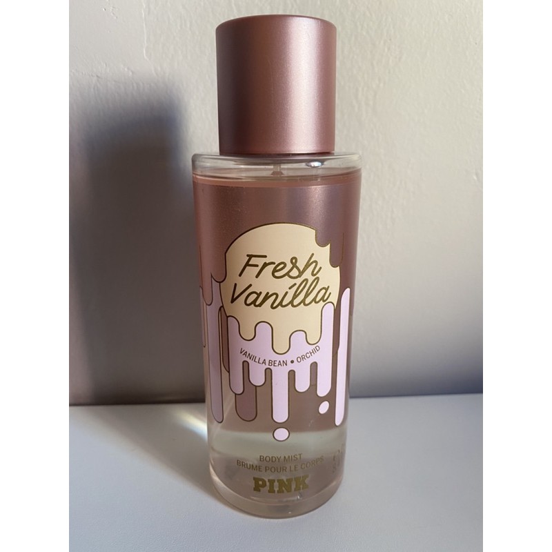 Fresh Vanilla - Victoria’s Secret PINK Body Splash Mist - 250ml ...
