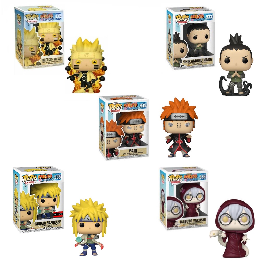 Funko POP 932 ~ 936 Naruto Shippuden Seis Caminhos Figura De Vinil ...