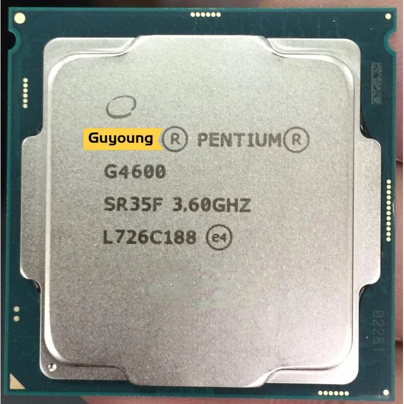 Processador Pentium G4600 CPU LGA 1151-land FC-LGA 14 nanômetros CPU ...