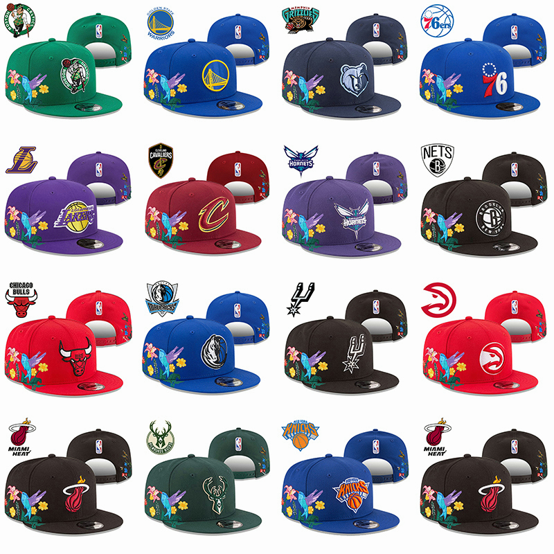 NBA 28 Equipes Bulls Hornets Lakers Bonés Esportivos Ajustáveis ...