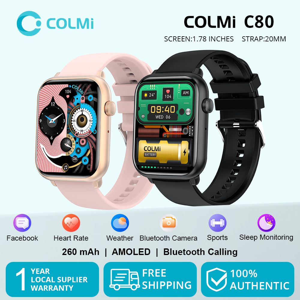 COLMI C61 Calculadora De Smartwatch Relógio Inteligente Feminino ...