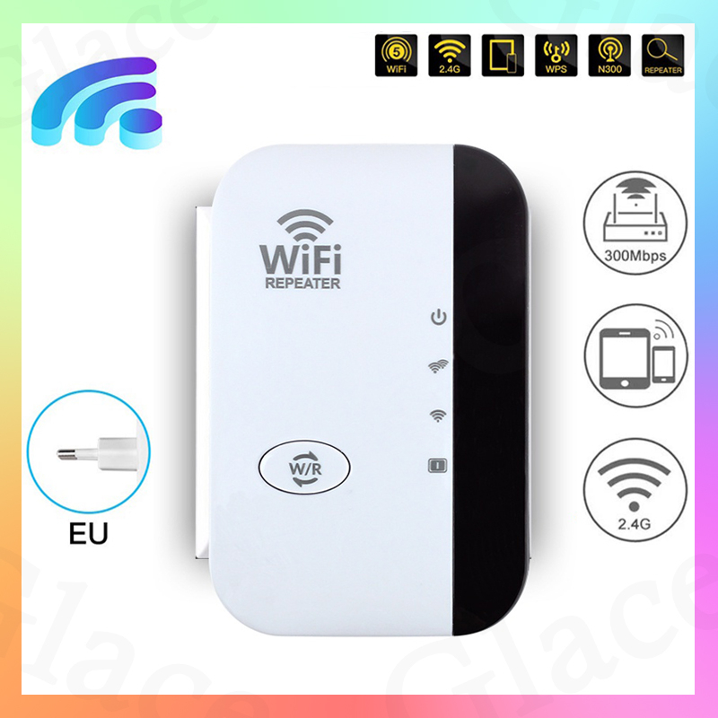 Sem Fio Wi-Fi Extensor Repetidor Amplificador De Longo Alcance 802.11N ...