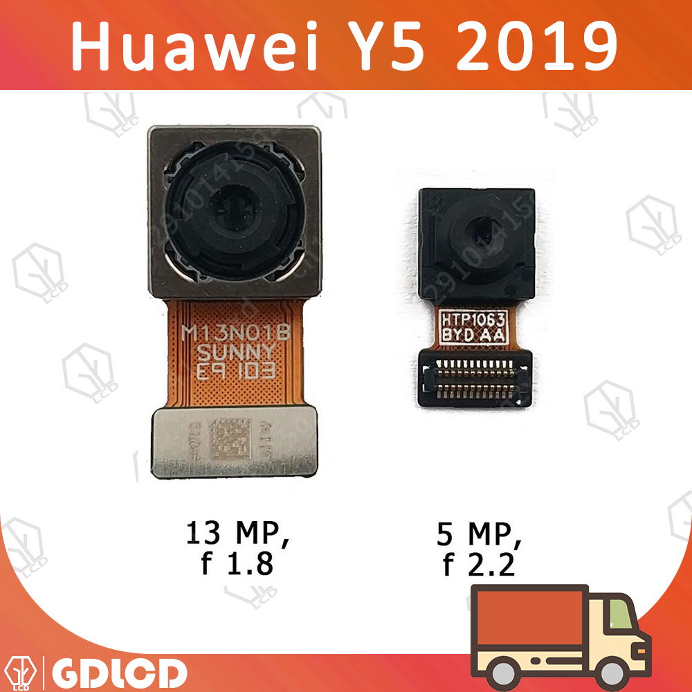 Para Huawei Y5 2019 Câmera Dianteira E Traseira Módulo De Voltado A ...