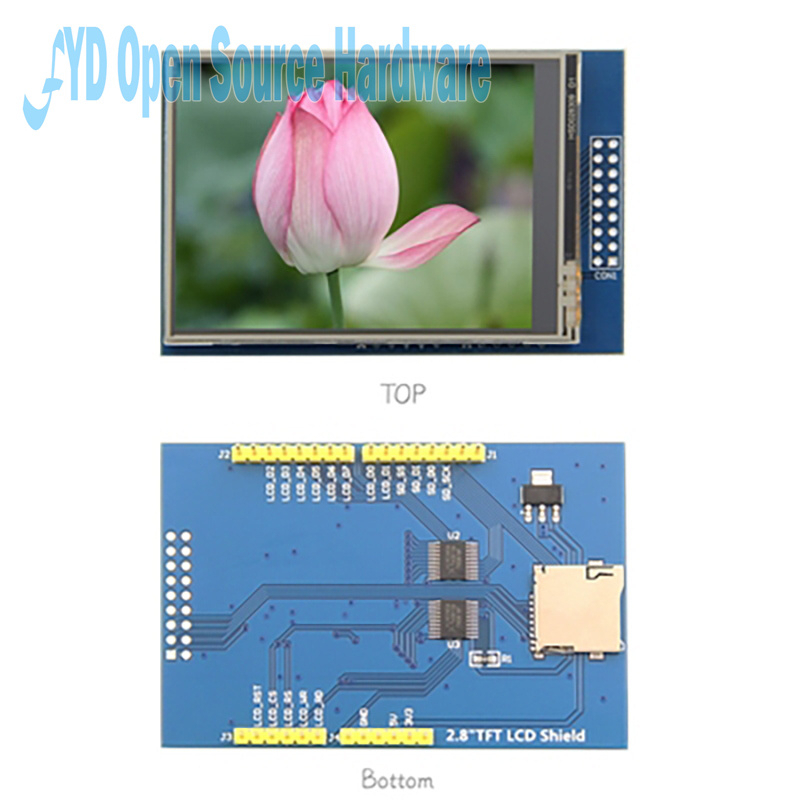 Módulo LCD De 2,8 Polegadas Tela TFT Para Placa Arduino UNO R3 E Suporte Mega 2560 Com Caneta ...