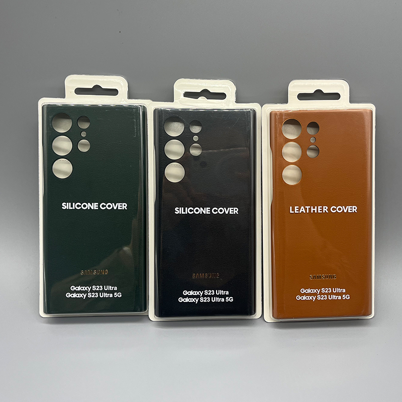 Capa De Couro Original Samsung Galaxy S23 Ultra Para (6,8 ...