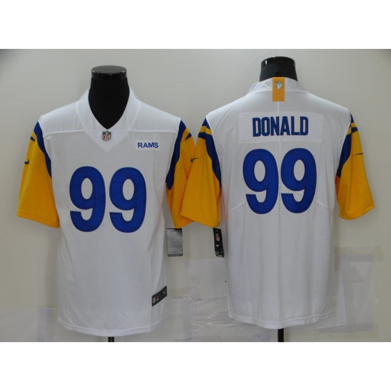 Camisa masculina Los Angeles Rams 99 Aaron Donald NFL Cooper Kupp ...