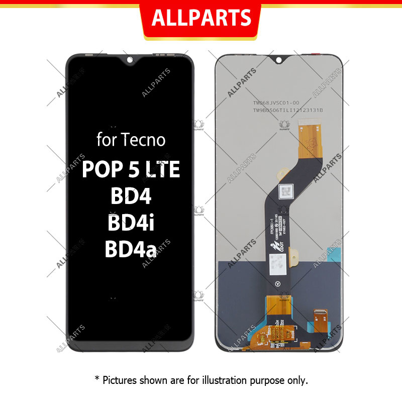 Tela Frontal Display do Tecno Pop 5 LTE BD4 BD4i BD4a LCD Touch ...