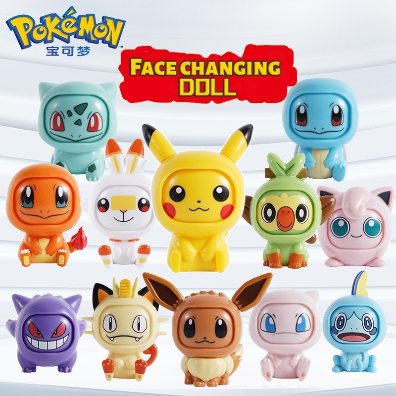 Novo Brinquedo de Pokémon Pokebola Pikachu Charmander Action Figure ...