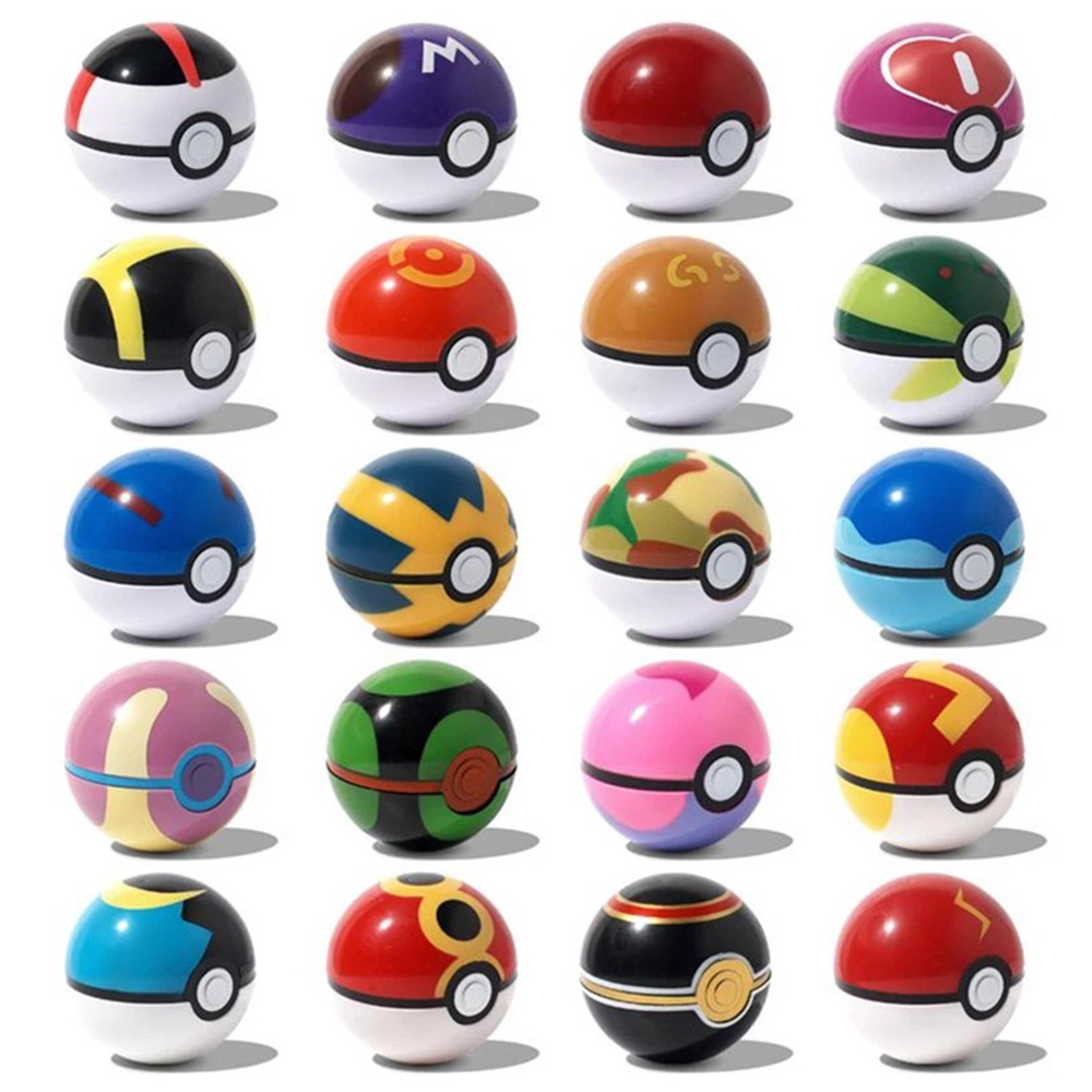 Multicolorido Pokebola Original 7cm Com 1 Pokemon Sortido Em Cada ...