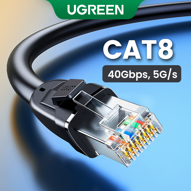 Cabo UGREEN Cat 8 Ethernet 25Gbps 2000MHz De Alta Velocidade Lan Patch ...