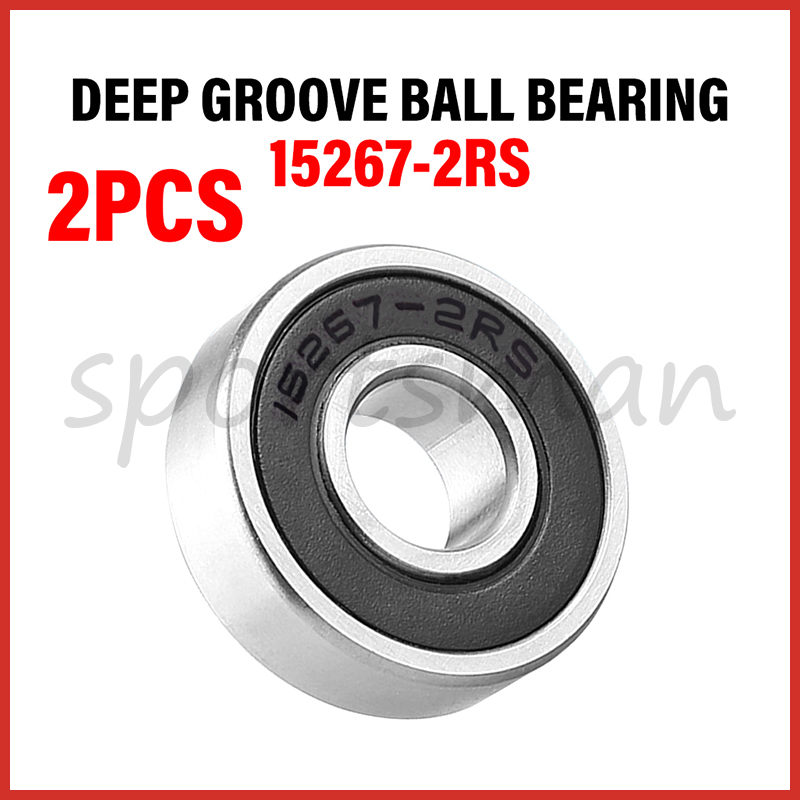 2Pcs Rolamento 15267-2RS 6805 Rolamentos De Cartucho Selados De Parede ...