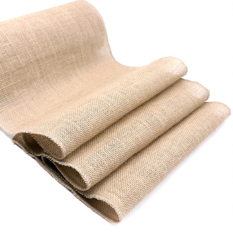 Linho Natural Juta Burlap Runner Hessian Rustic Gray Khaki Party ...